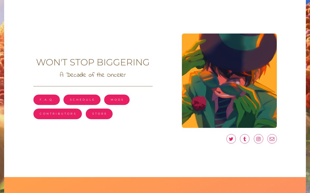 Won't Stop Biggering: Onceler Zine